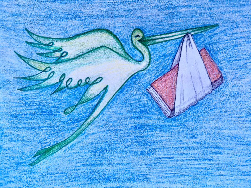 A bundle of book joy is on its way!